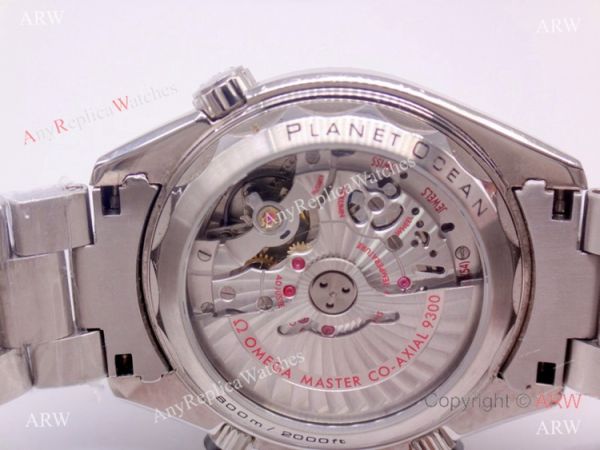 Swiss 9300 Movement Omega Seamaster chronograph replica Planet Ocean ...