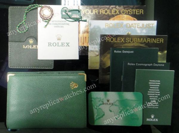 Rolex datejust Certificate - Submariner booklet - Deluxe set - Passport ...